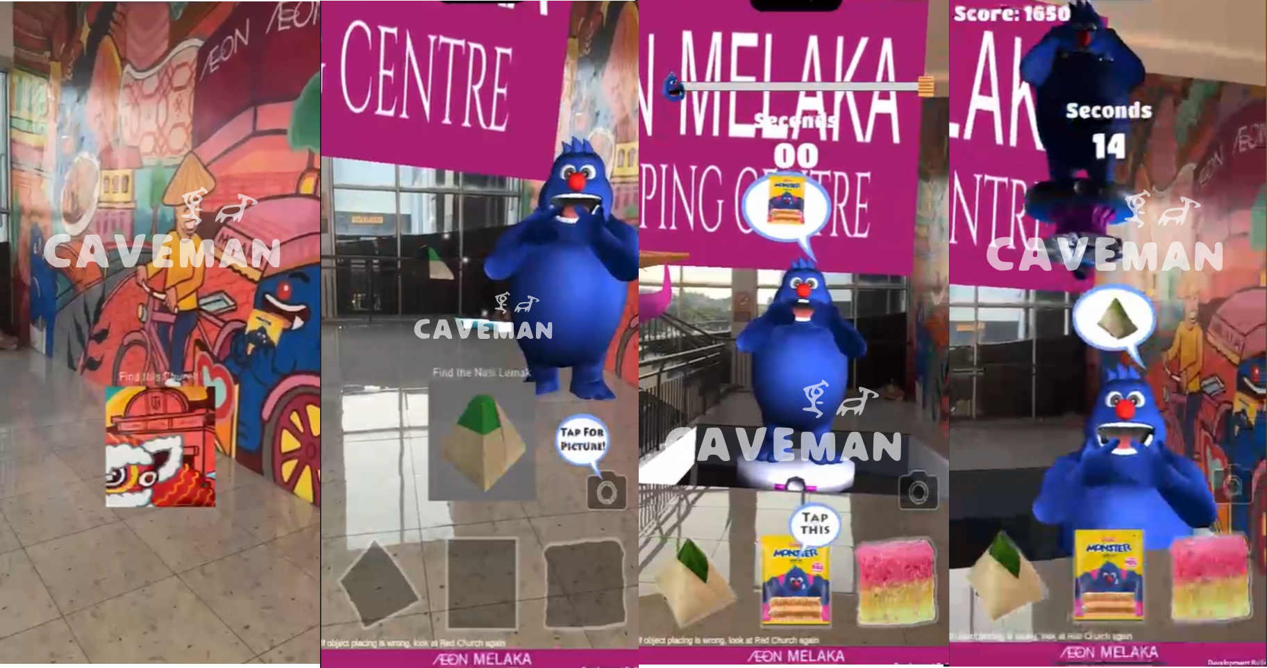 Transforming Murals Through Augmented Reality – Caveman Murals