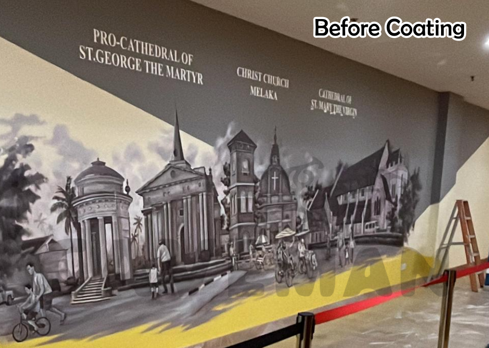 Protective coating for murals – Caveman Murals